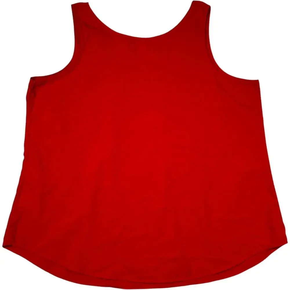 Faded Glory | Tops | Faded Glory Red Tank Lightweight Relaxed Fit ...